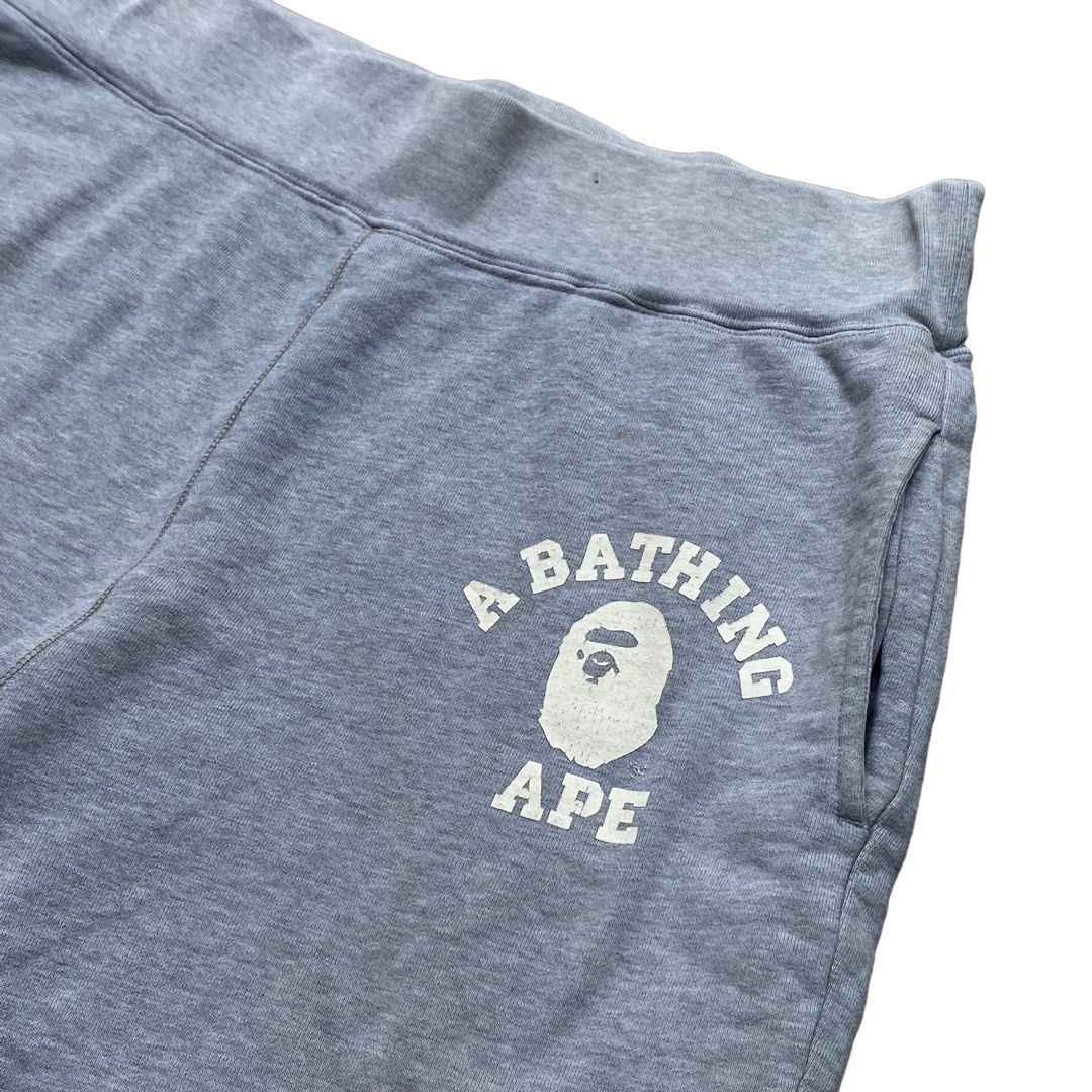 BATHING APE FRONT LOGO, Men's Fashion, Bottoms, Shorts on Carousell