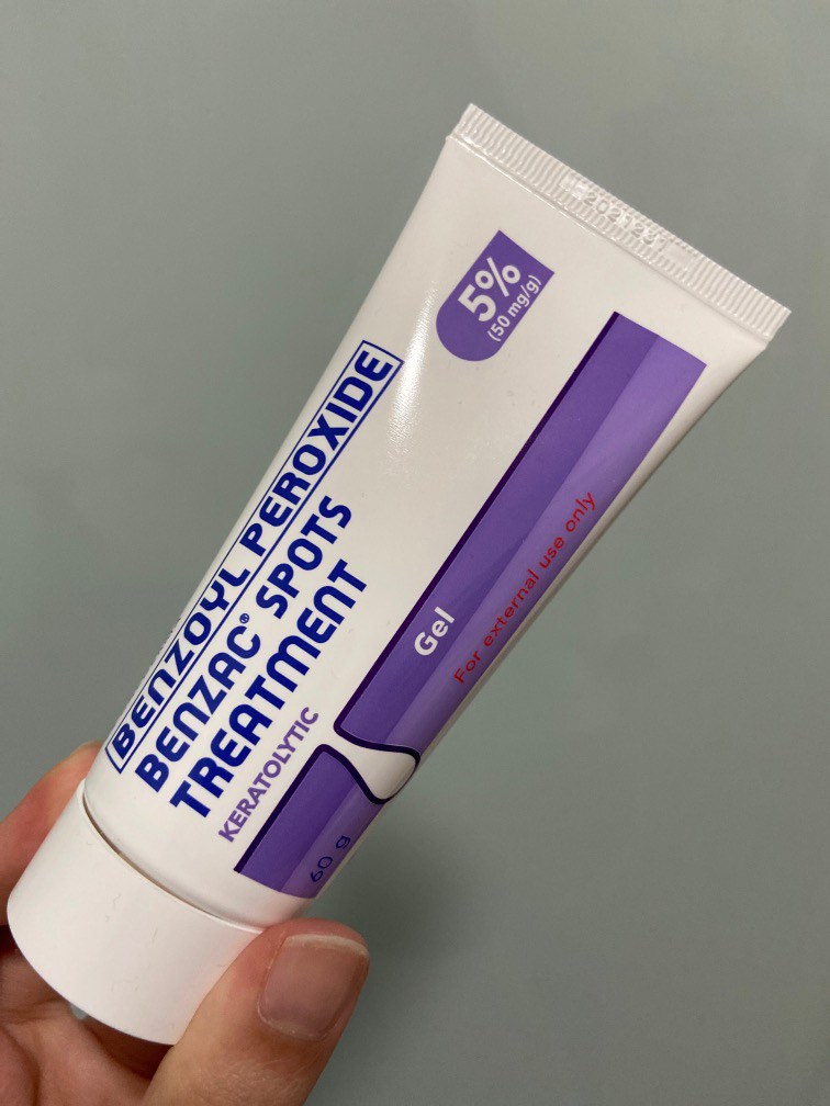 benzac spots treatment (5% benzoyl peroxide), Beauty & Personal Care ...