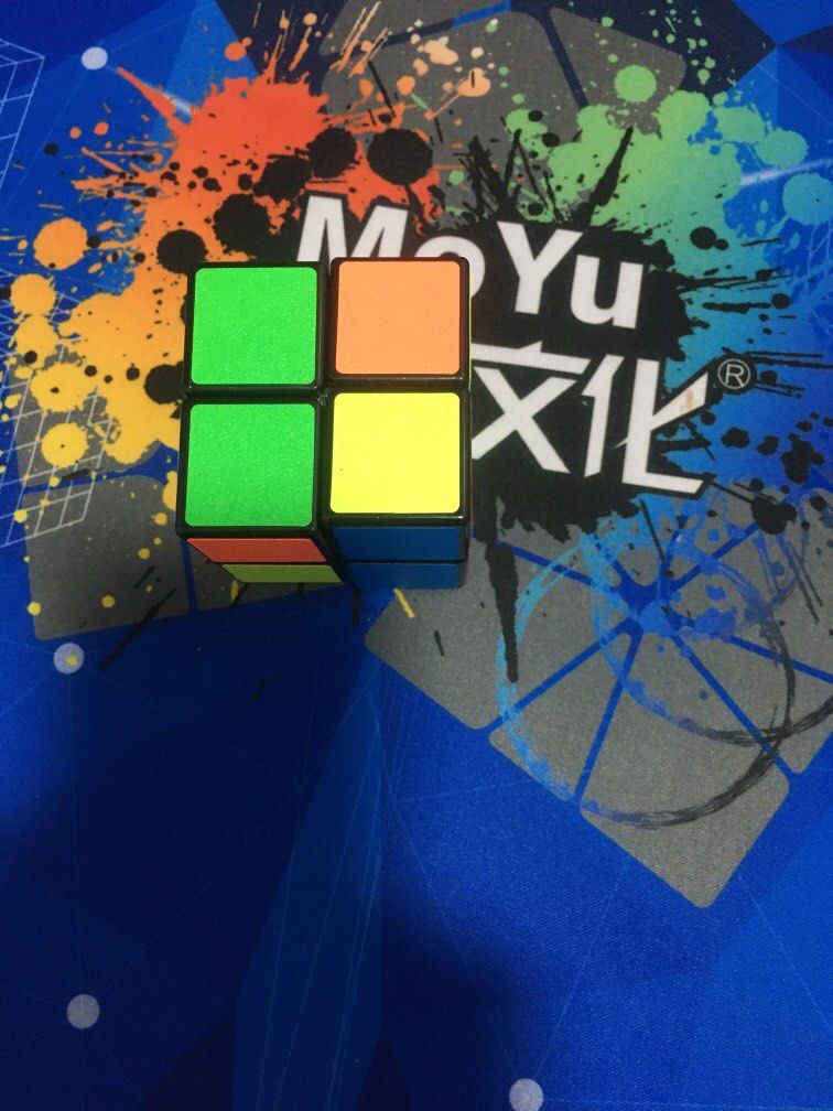 (BEST DEAL!) 2x2 Rubiks Cube/ Cube Mat, Hobbies & Toys, Toys & Games on ...