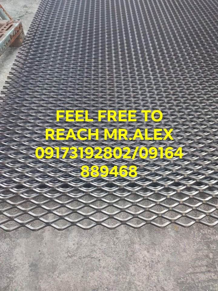 BI expanded metal (Specs: 1" x 2" x 5mm x 4' x 8'), Commercial ...