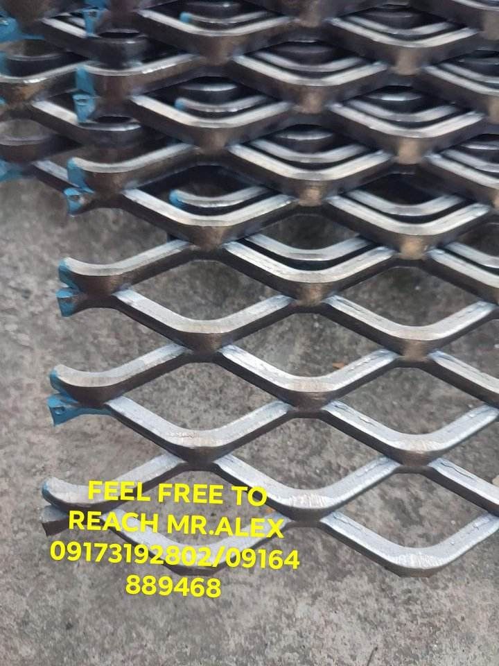 BI expanded metal (Specs: 1" x 2" x 5mm x 4' x 8'), Commercial ...