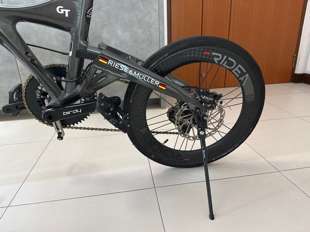 Birdy GT with Ridea Carbon Fibre wheel, Sports Equipment, Bicycles ...