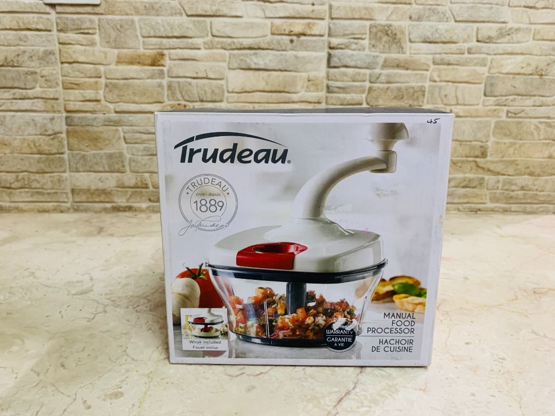 [BNIB] Trudeau Hand Food Processor, TV & Home Appliances, Kitchen Appliances, Other Kitchen ...