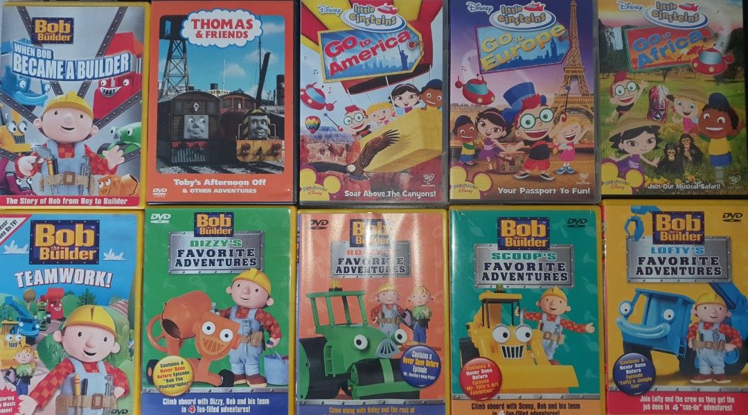 Bob the builder, Thomas and Friends, Little Einstein., Hobbies & Toys ...