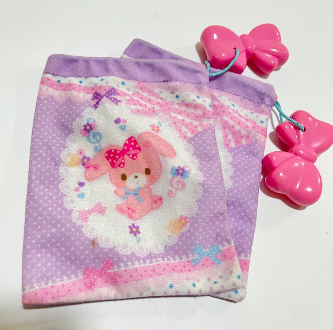 Bonbonribbon Small Ribbon Pouch, Hobbies & Toys, Collectibles ...