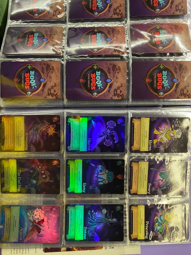 Book bugs card series 4, Hobbies & Toys, Toys & Games on Carousell