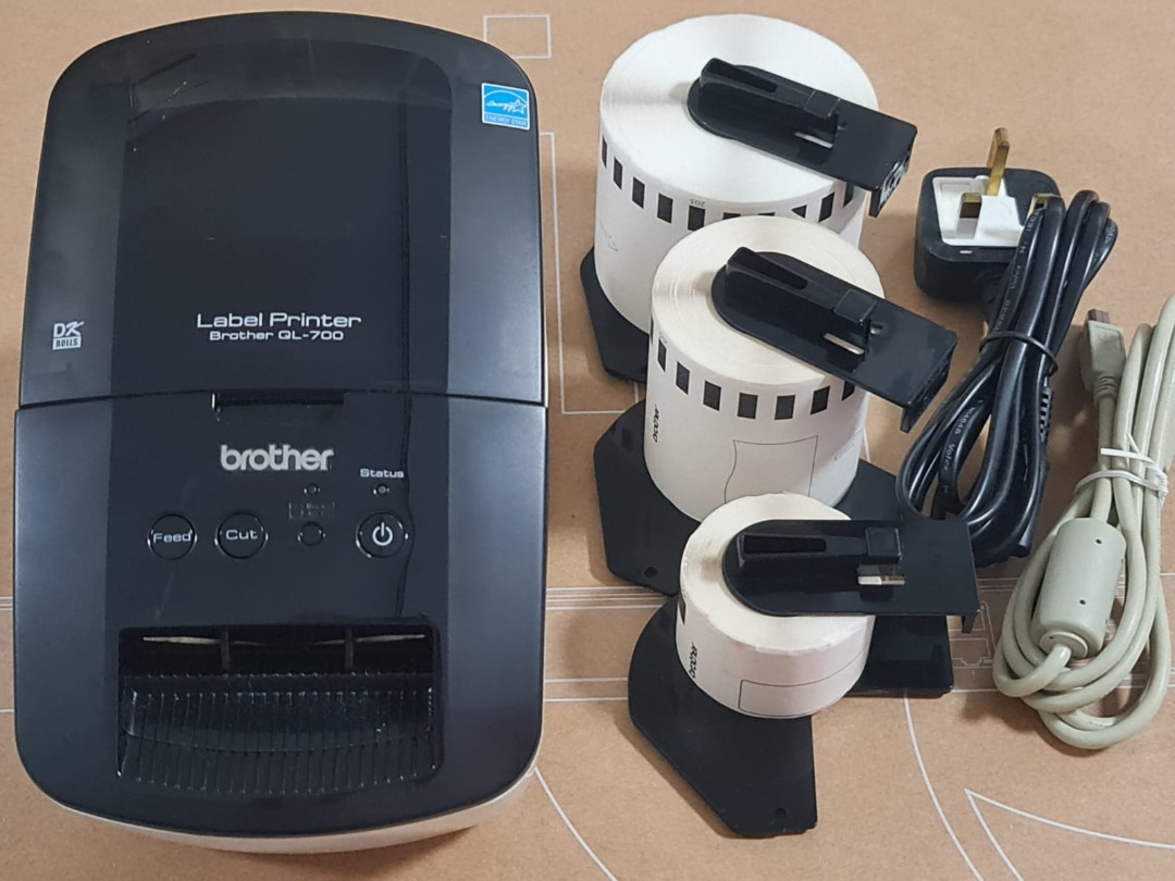 Bother Label Printer - QL700 with Labels, Computers & Tech, Printers ...