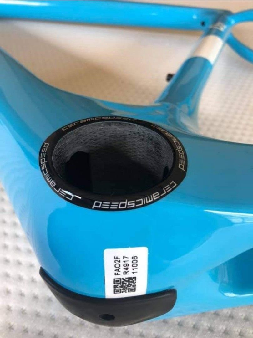 Brand New Factor O2 Frameset - AG2R La Mondiale Blue, Sports Equipment ...