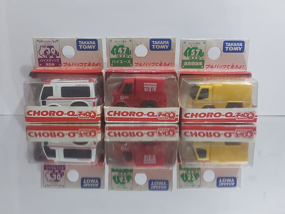 Brandnew Choro Q Truck Models New Old Stock Boxes With Attrition But ...