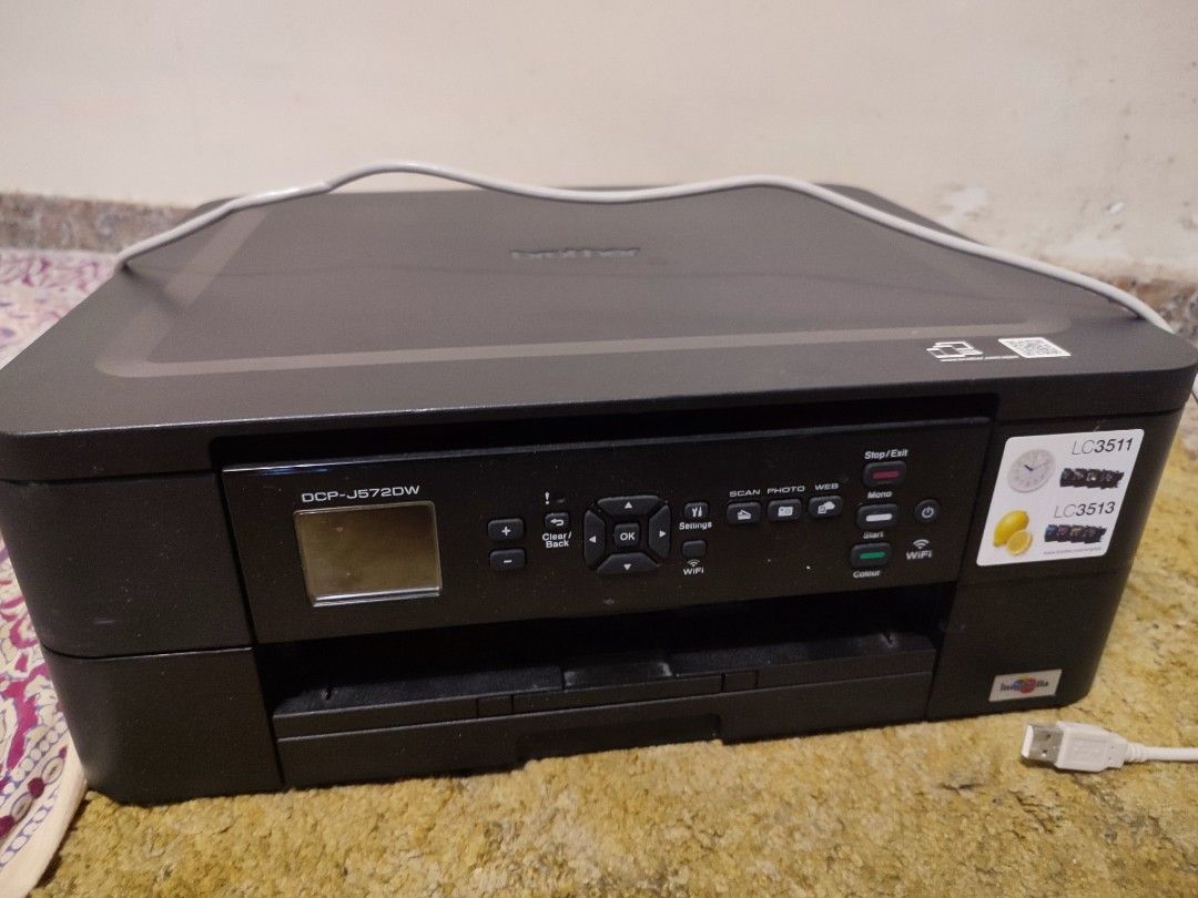 Brother color inkjet printer, Computers & Tech, Printers, Scanners ...