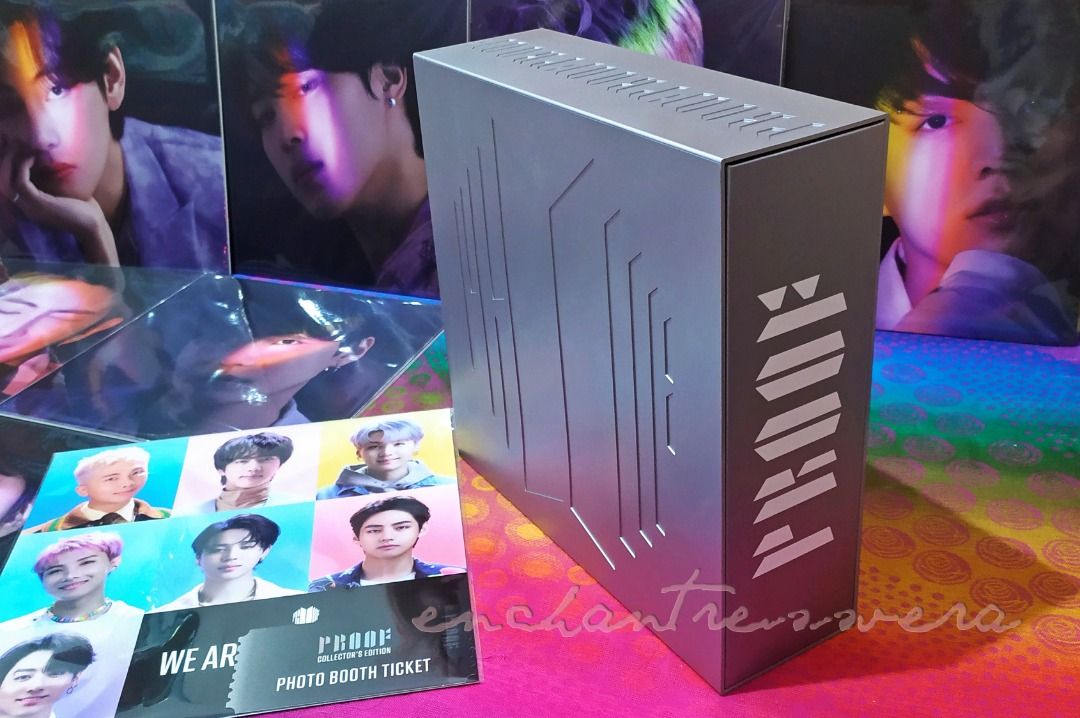 BTS PROOF COLLECTOR'S EDITION TINGI (RM Jin Hobi Jimin Taehyung Jungkook Member Set, OT7 Poster ...