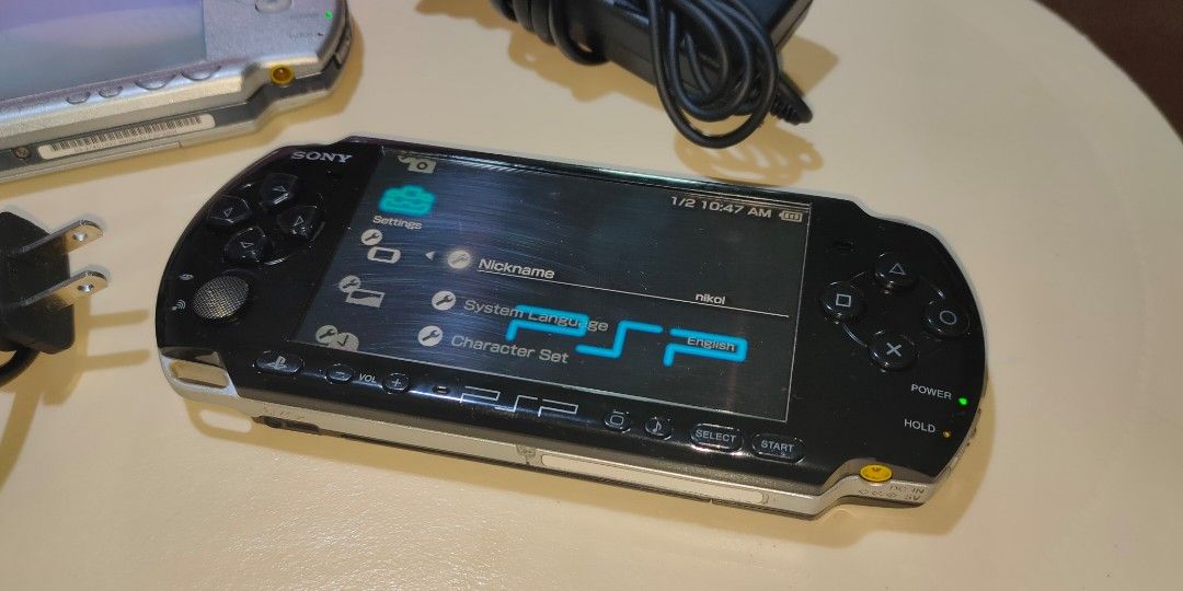 bundle 2 psp slim, read, Video Gaming, Video Game Consoles, PlayStation ...
