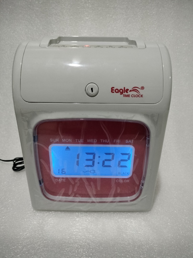 Bundy clock Time recorder/ Punch Card Machine, Computers & Tech, Office ...