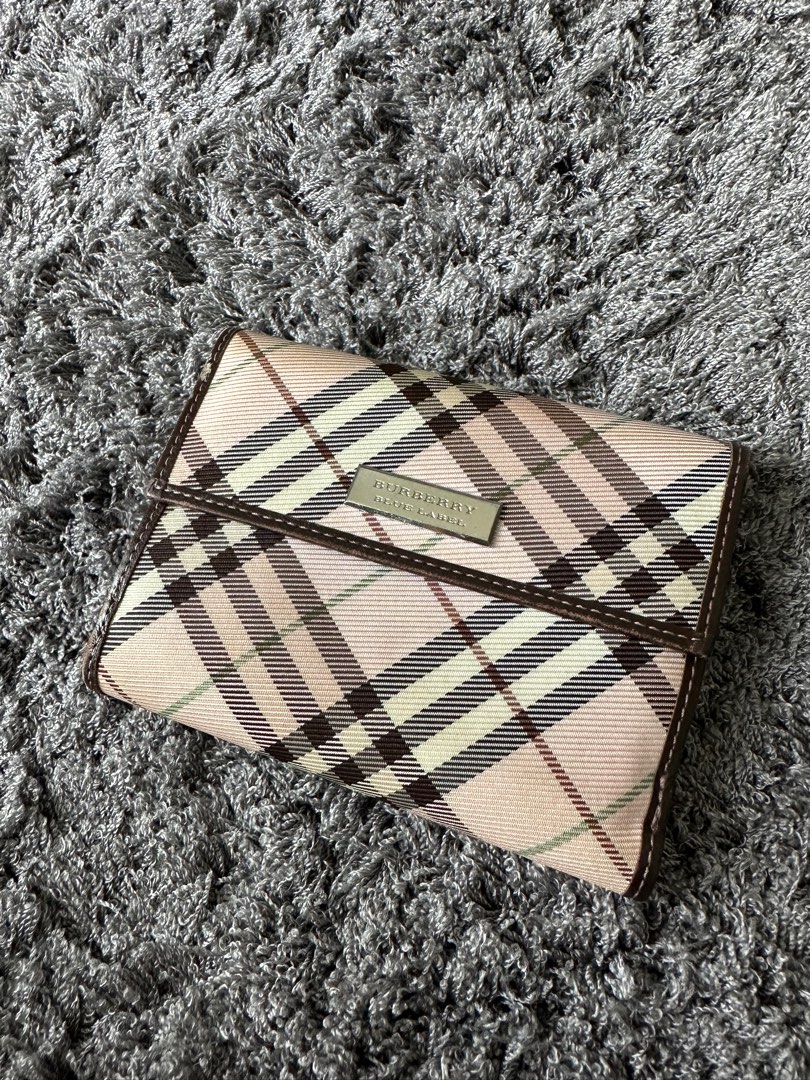 Burberry Blue Label Wallet, Women's Fashion, Bags & Wallets, Wallets ...
