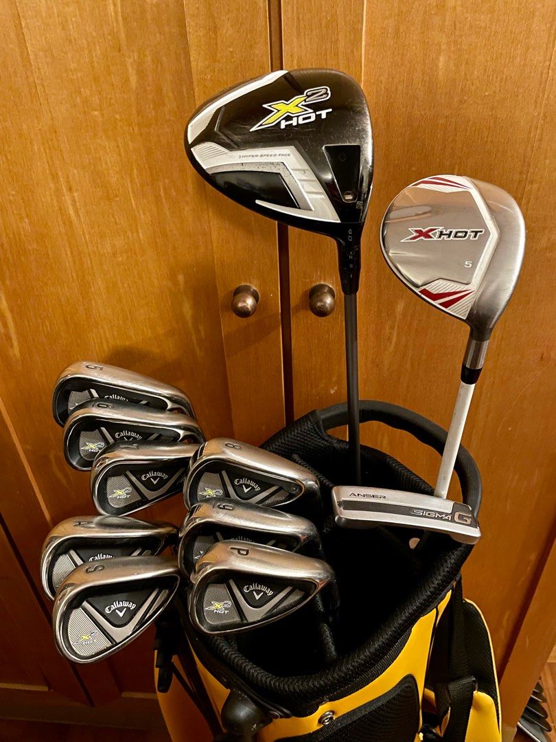 Callaway X2Hot XHot Full Complete Golf Set, Sports Equipment, Sports & Games, Golf on Carousell