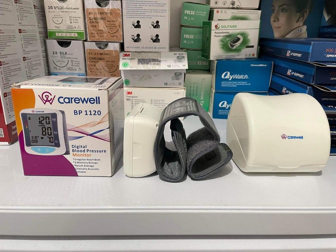 Carewell wrist bp monitor, Beauty & Personal Care, Foot Care on Carousell