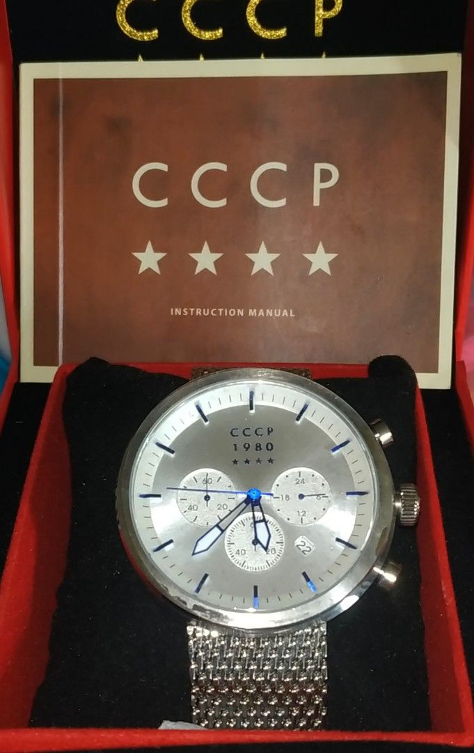 CCCP Chronograph Quartz Watch / CCCP Automatic Watch, Men's Fashion ...