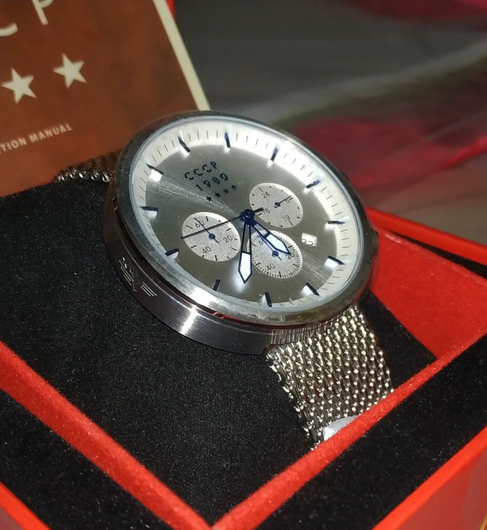 CCCP Chronograph Quartz Watch / CCCP Automatic Watch, Men's Fashion ...