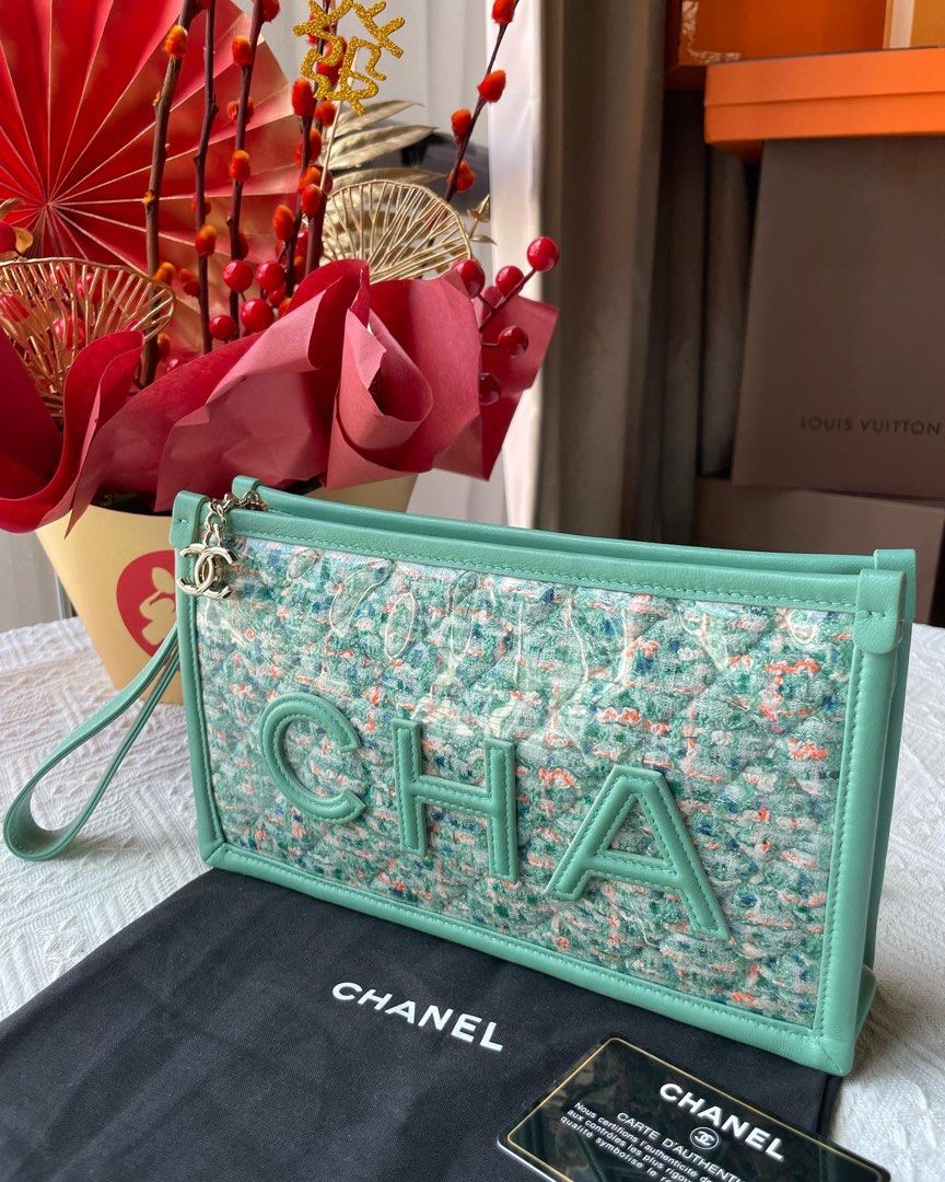 Chanel Clutch, Luxury, Bags & Wallets on Carousell