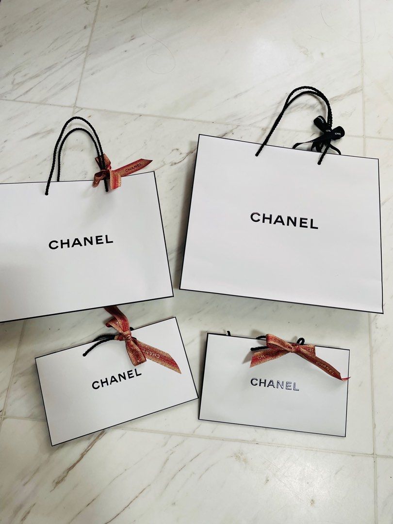 Chanel Paper Shopping Bag