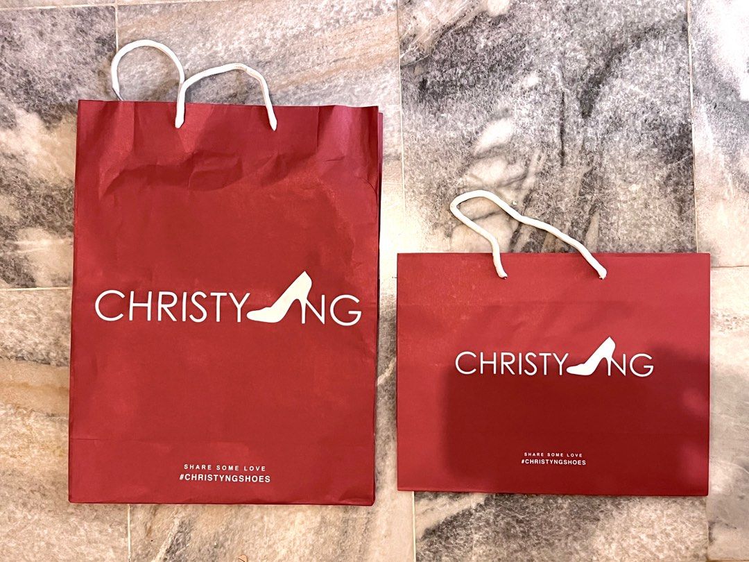 CHRISTY NG Signature Paper Bag, Luxury, Accessories on Carousell