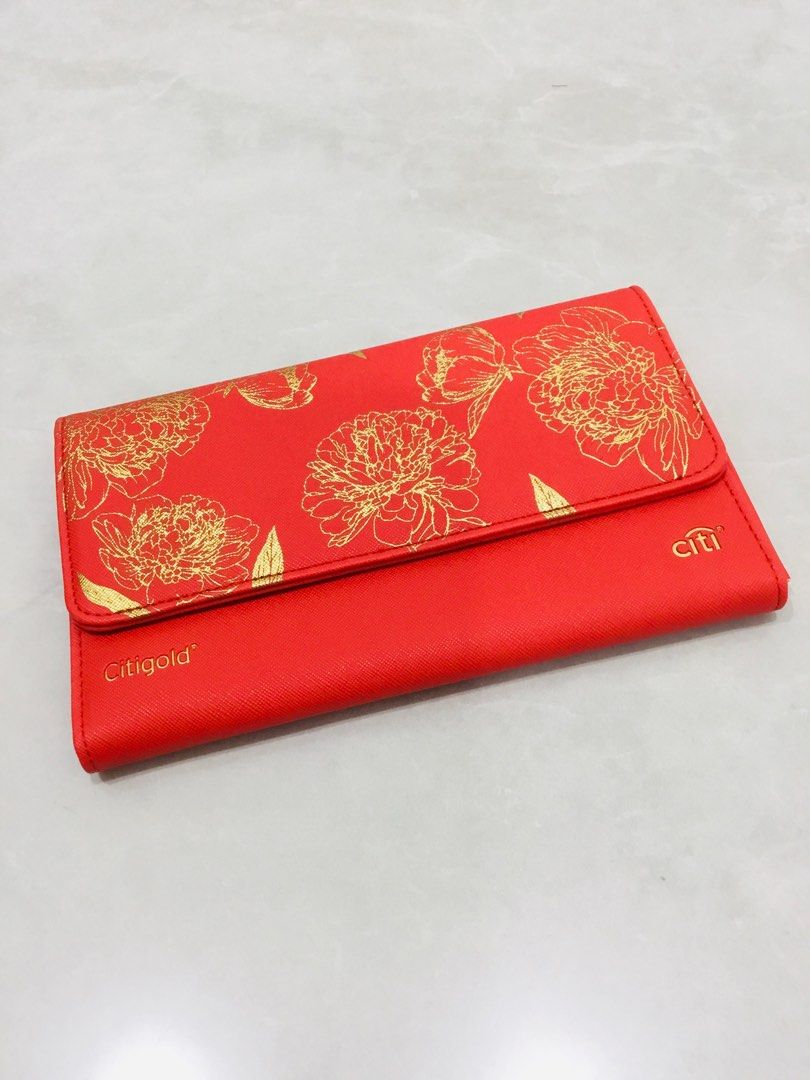 Citigold Clutch Pouch Bag Red Packet 2023 Citibank Ang Pow Full Set ...