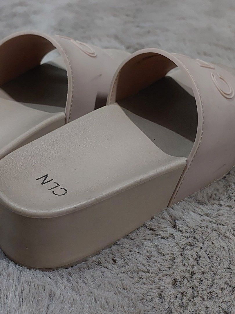 CLN Flatform Slides, Women's Fashion, Footwear, Slippers and slides on ...