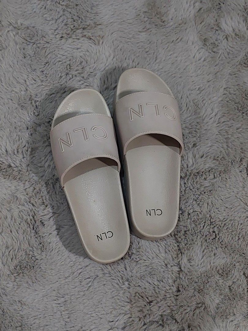 CLN Flatform Slides, Women's Fashion, Footwear, Slippers and slides on ...