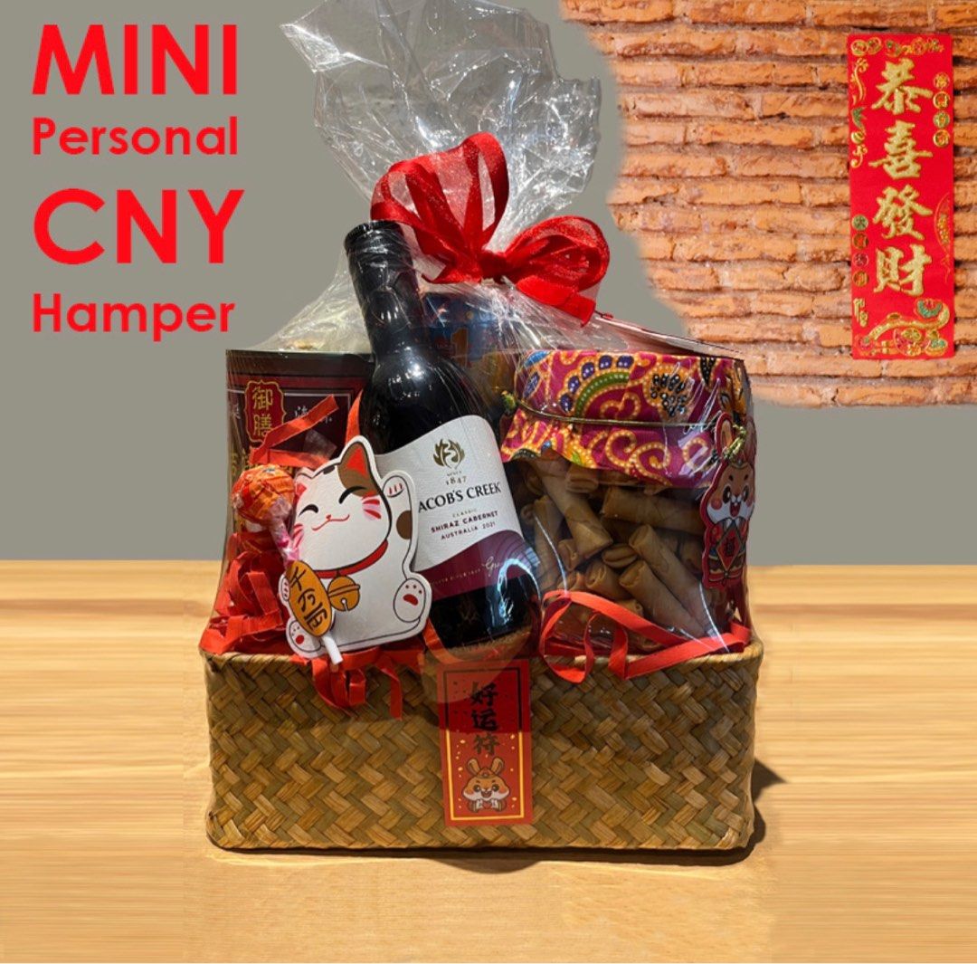 Mini Personal CNY Hamper gift 2023 - Last 5 sets only, Food & Drinks ...