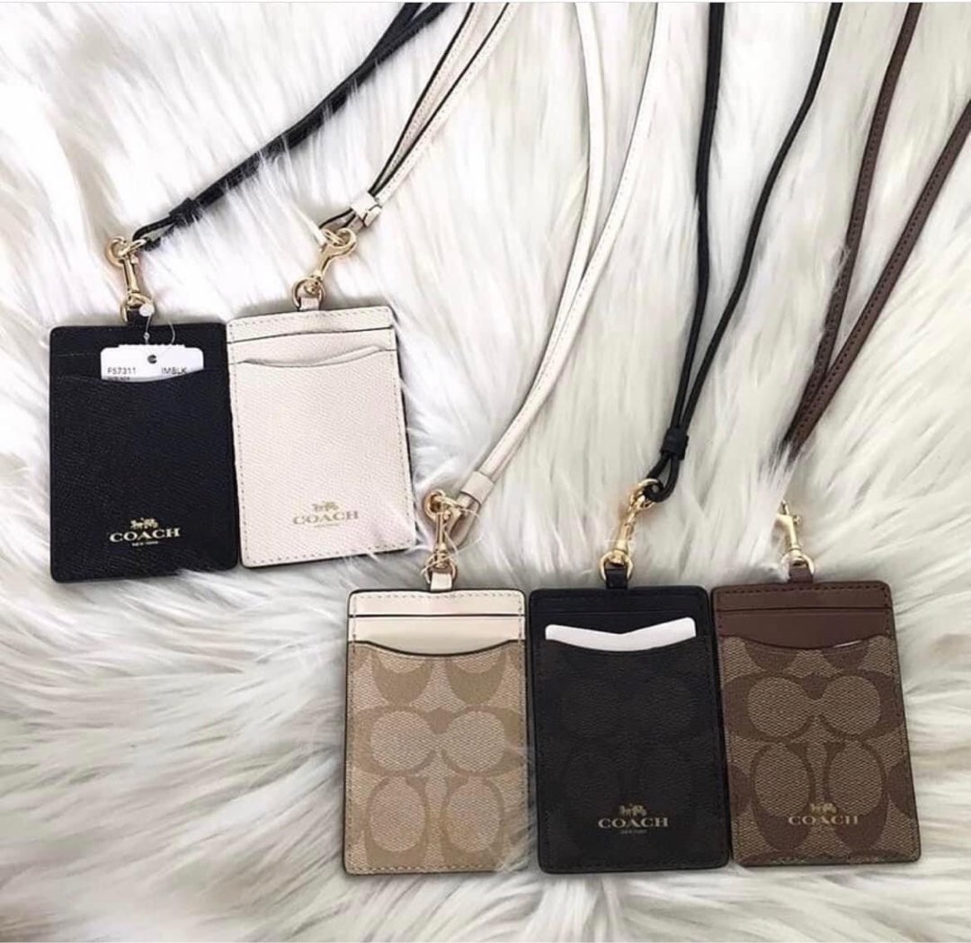 Coach ID holder, Luxury, Bags & Wallets on Carousell