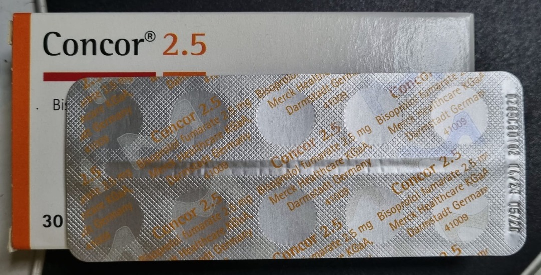 Concor 2.5, Health & Nutrition, Medical Supplies & Tools on Carousell