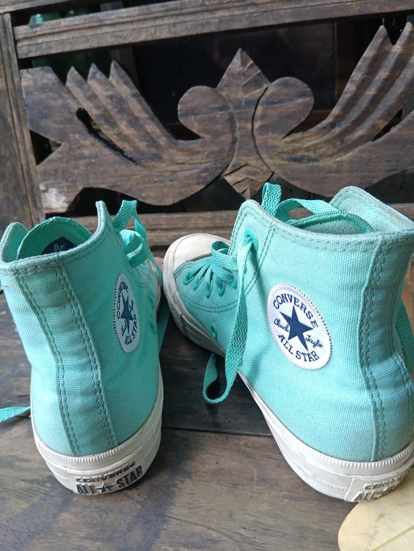 Converse Chuck Taylor All Stars II Neon Collection high, Fesyen Wanita ...