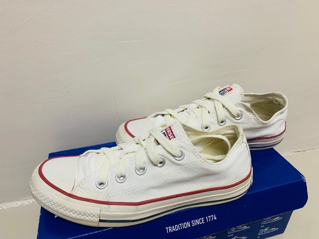 Converse Low Cut, Women's Fashion, Footwear, Sneakers on Carousell
