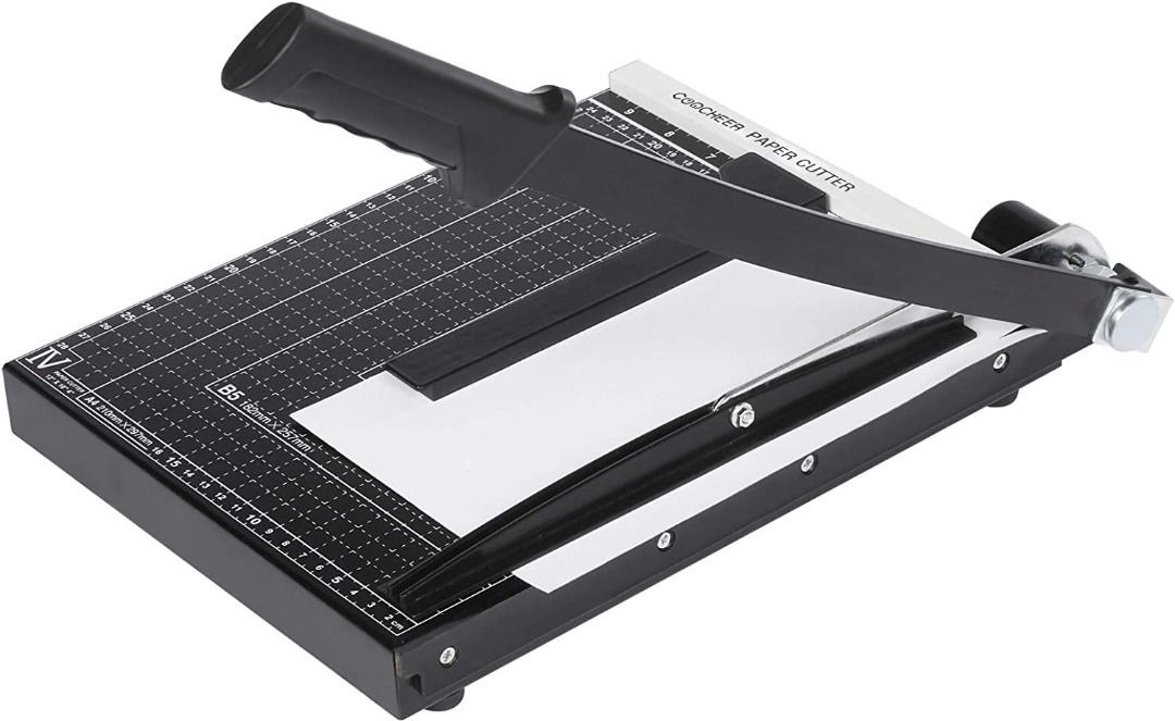COOCHEER Paper Trimmer, A4-B7 Guillotine Paper Cutter, Hobbies & Toys ...