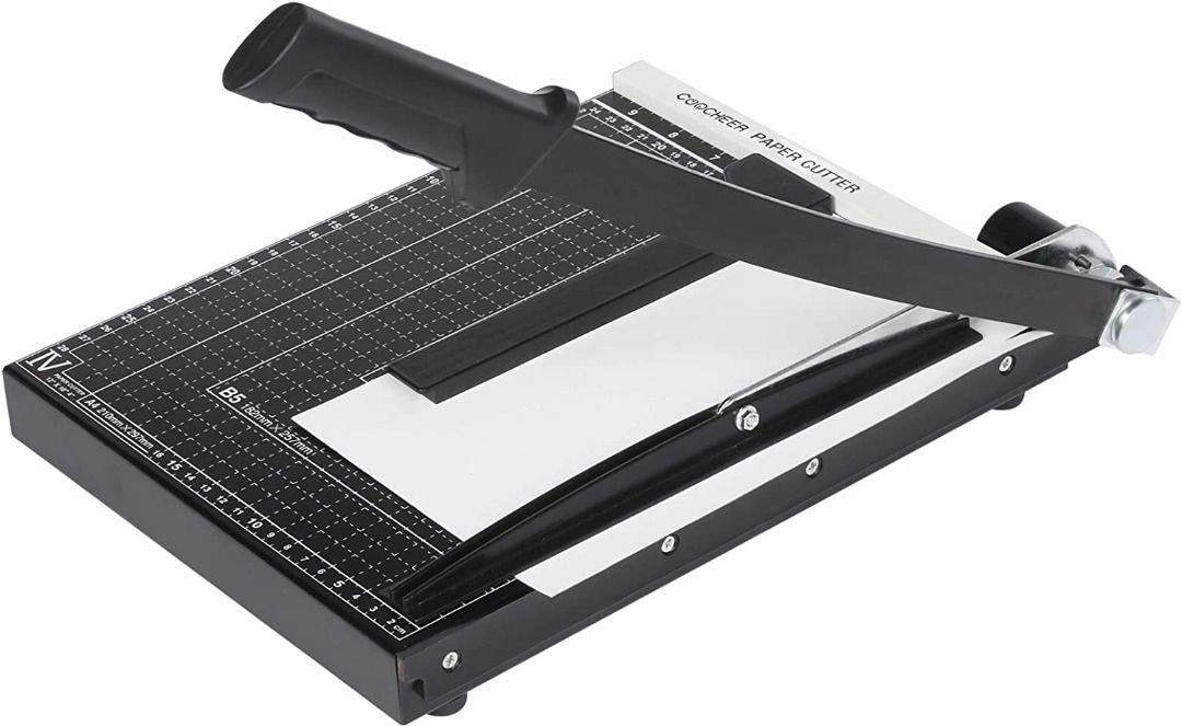 COOCHEER Paper Trimmer, A4-B7 Guillotine Paper Cutter, Hobbies & Toys ...