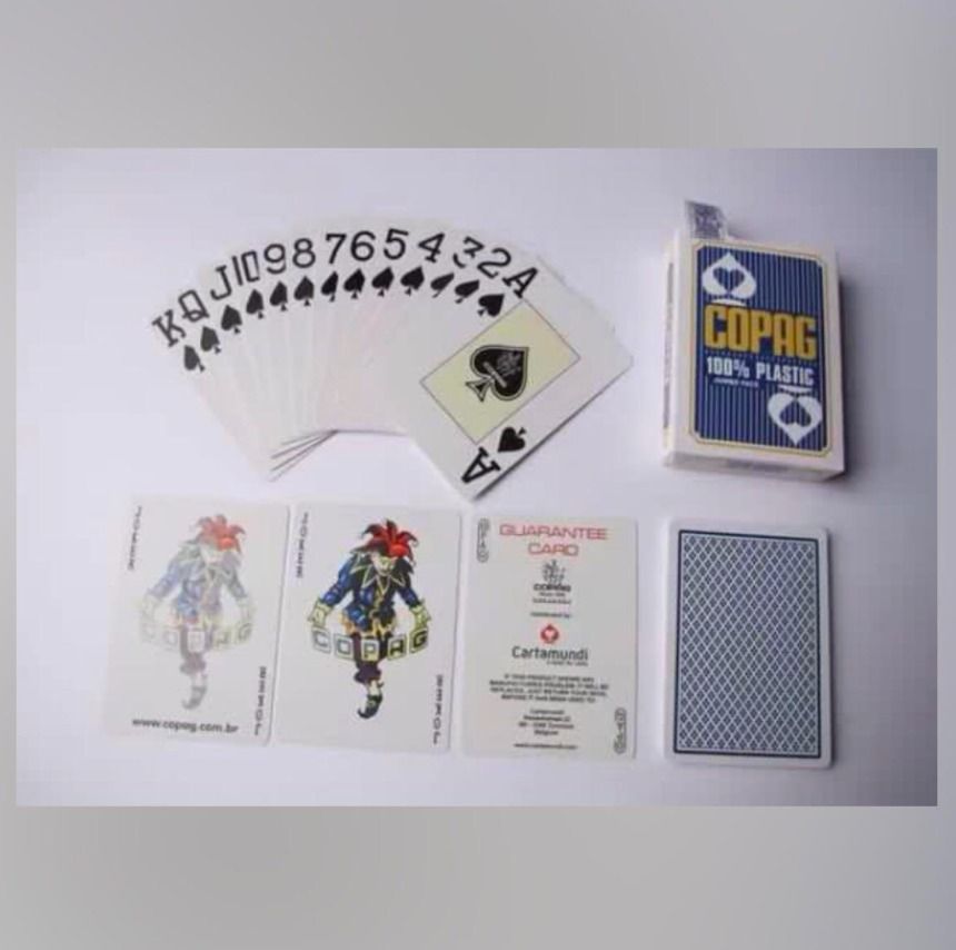 [COPAG] 100% Plastic Jumbo Index Poker Cards COPAG Poker Cards Jumbo ...