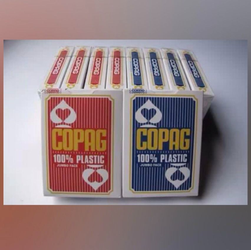 [COPAG] 100% Plastic Jumbo Index Poker Cards COPAG Poker Cards Jumbo ...