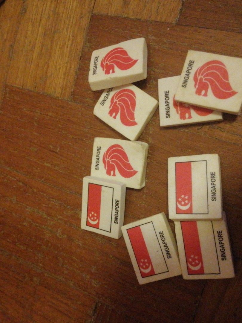 Country flag erasers, Hobbies & Toys, Stationery & Craft, Stationery ...