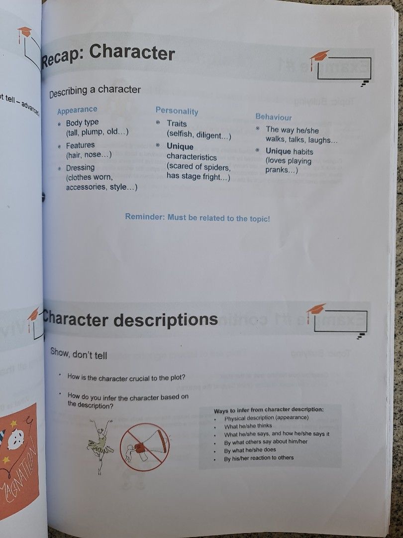 Creative Writing Notes for P3/P4 (From Writing Samurai Little Master ...