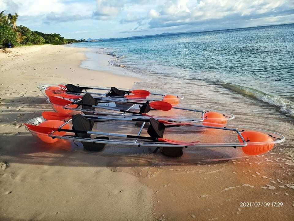 Crystal Transparent Clear Kayak, Sports Equipment, Sports & Games ...