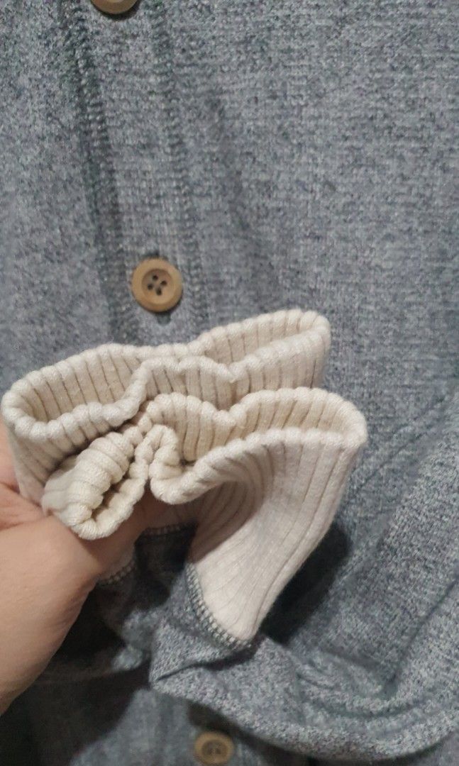 Cube Sugar Cotton Knitted Jacket, Women's Fashion, Coats, Jackets and ...