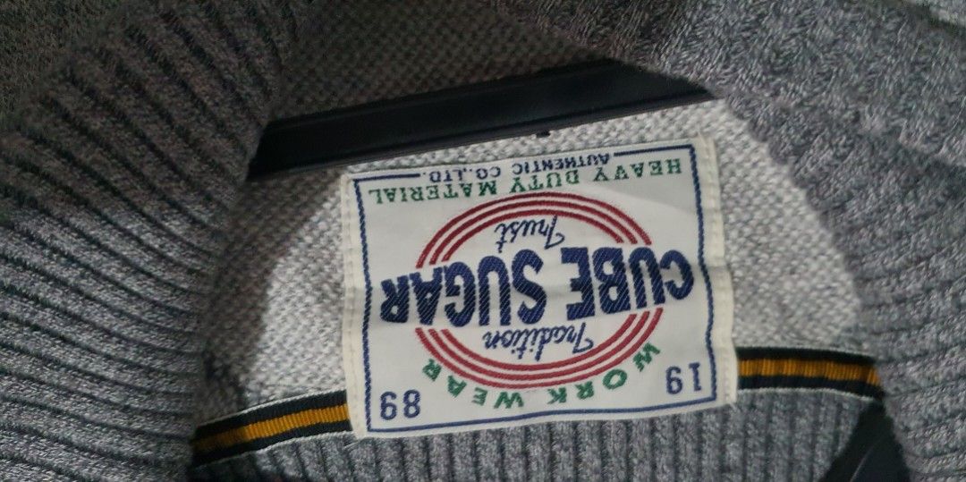 Cube Sugar Cotton Knitted Jacket, Women's Fashion, Coats, Jackets and ...