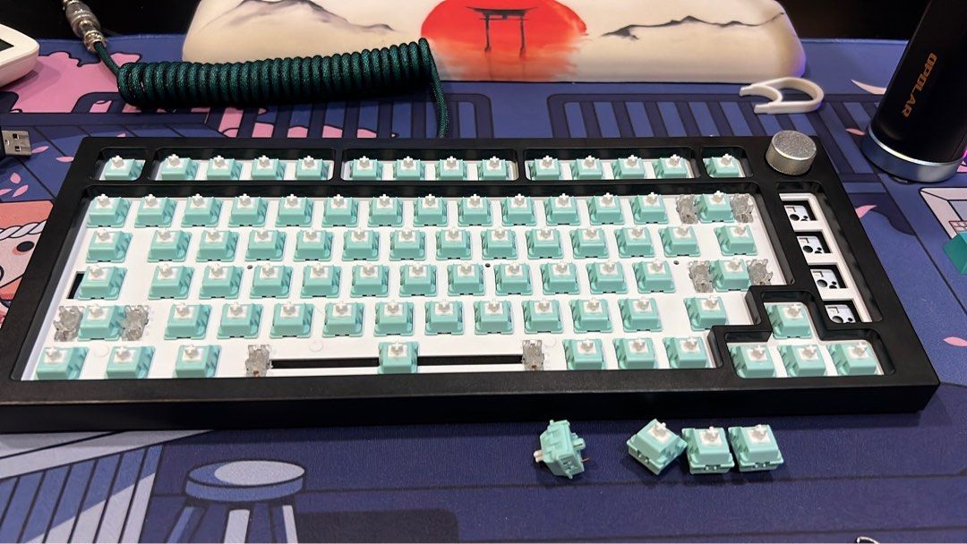 Custom Modded Gaming Keyboard, Negotiable!! (Modded Next Time 75, Lubed ...