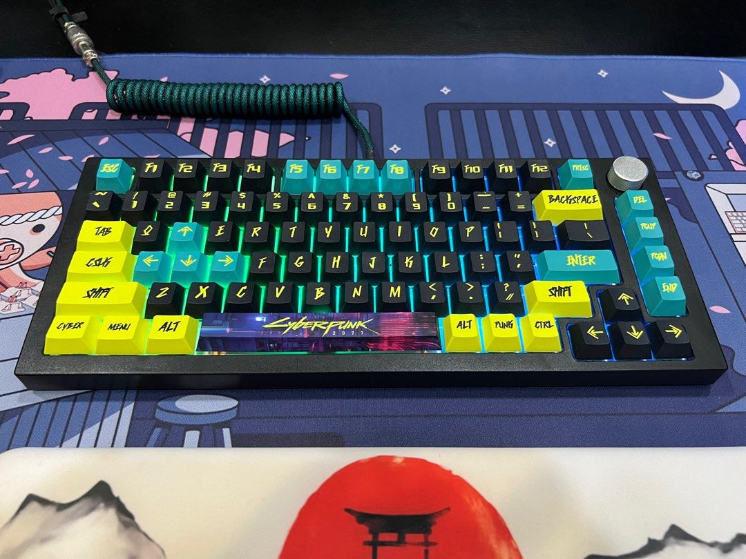 Custom Modded Gaming Keyboard, Negotiable!! (Modded Next Time 75, Lubed ...