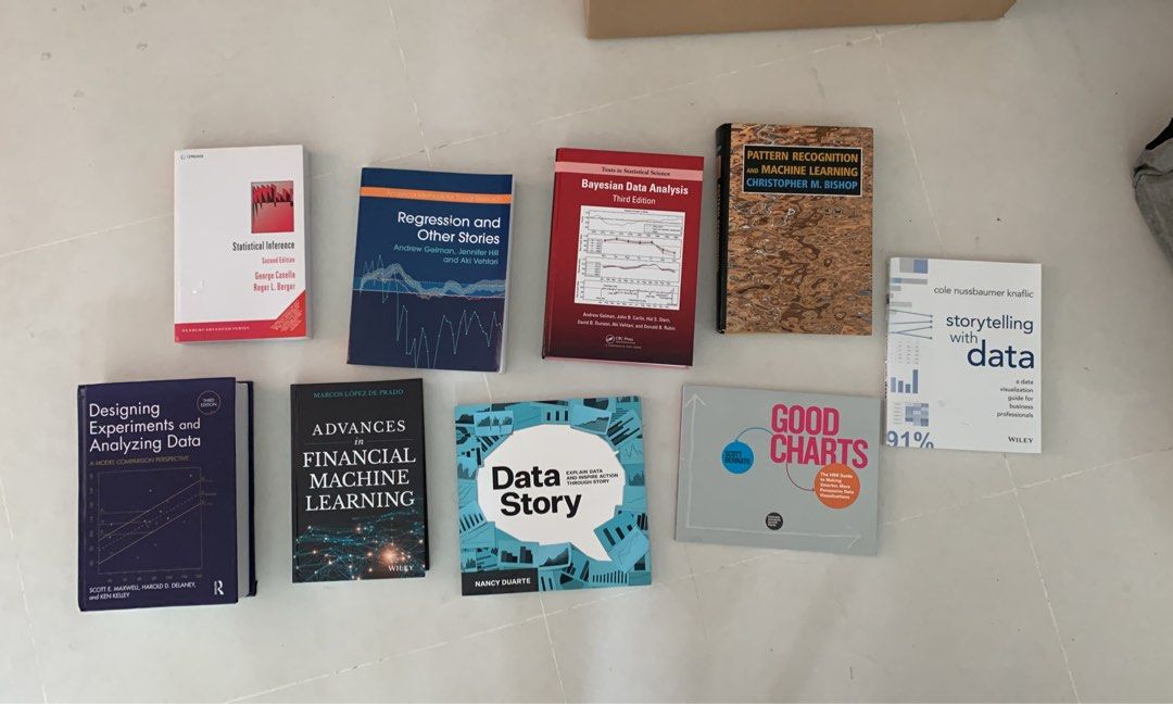 Datascience Machine Learning Statistics Books Hobbies And Toys Books And Magazines Textbooks On
