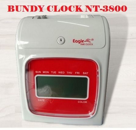 Digital Bundy Clock Machine / Time Recorder machine, Computers & Tech ...