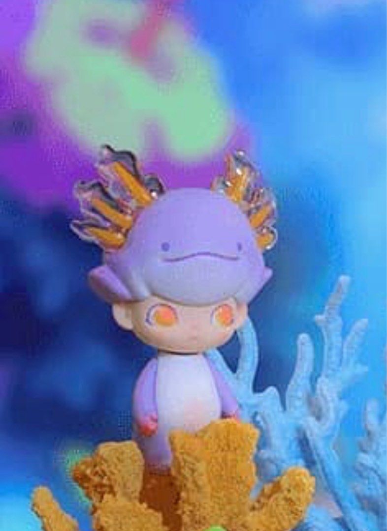 Dimoo Aquarium Series (Axolotl), Hobbies & Toys, Toys & Games on Carousell