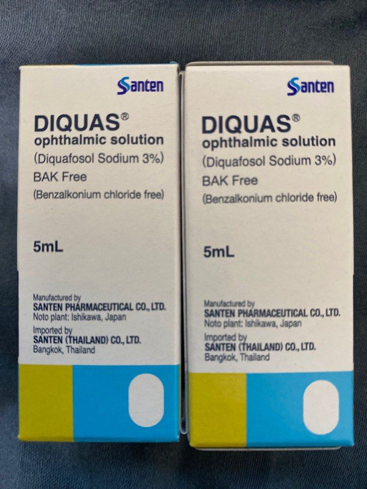 DIQUAS Ophthalmic solution, Beauty & Personal Care, Vision Care on ...