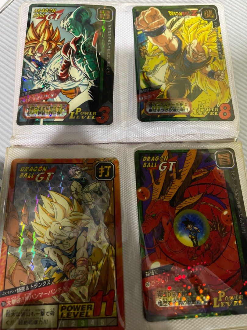 【Dragon Ball Collection Shinning Card龙珠卡收藏家】超过二十年的龙珠卡要放，不舍得, Hobbies ...