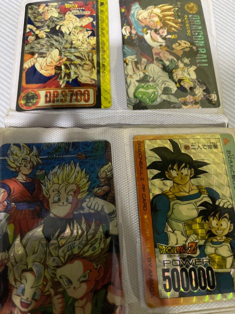 【Dragon Ball Collection Shinning Card龙珠卡收藏家】超过二十年的龙珠卡要放，不舍得, Hobbies ...